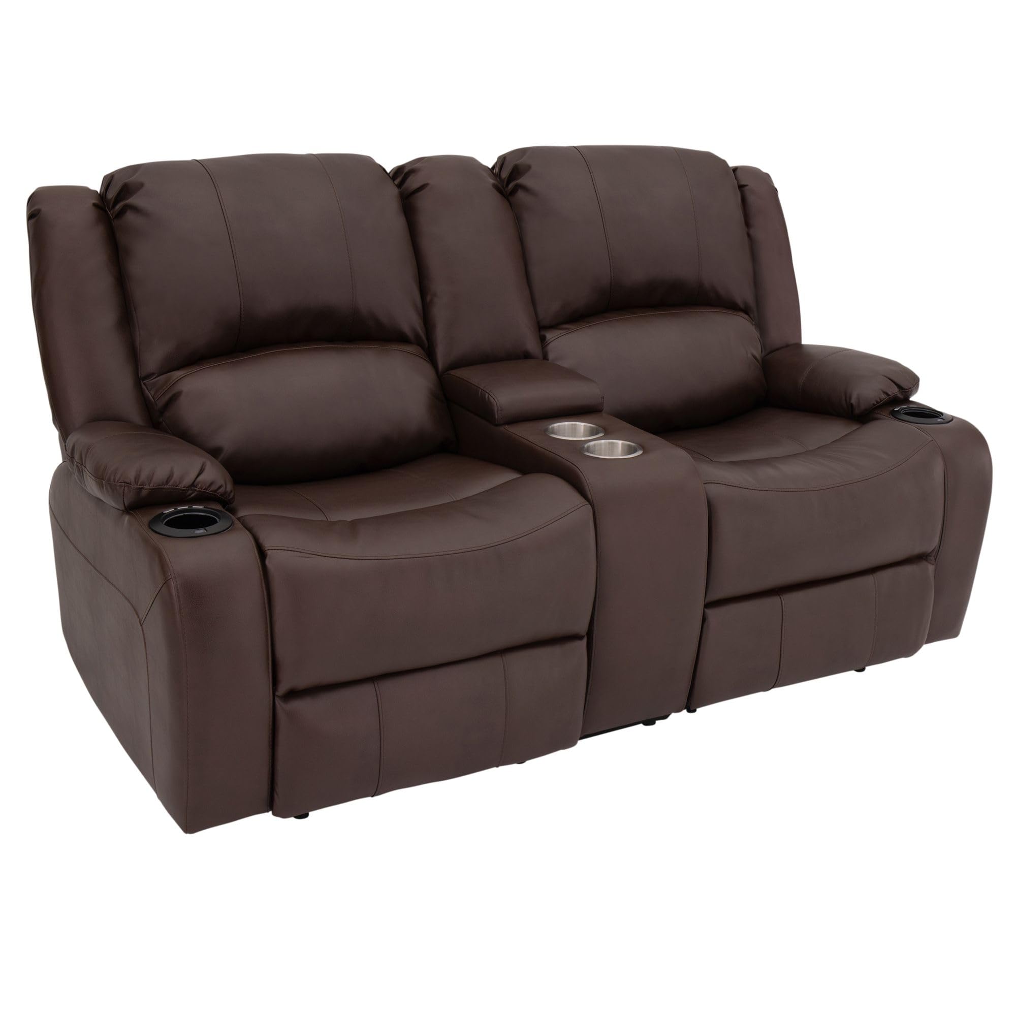 Amazon.com: RecPro Charles 67" Powered Double RV Wall Hugger Recliner ...