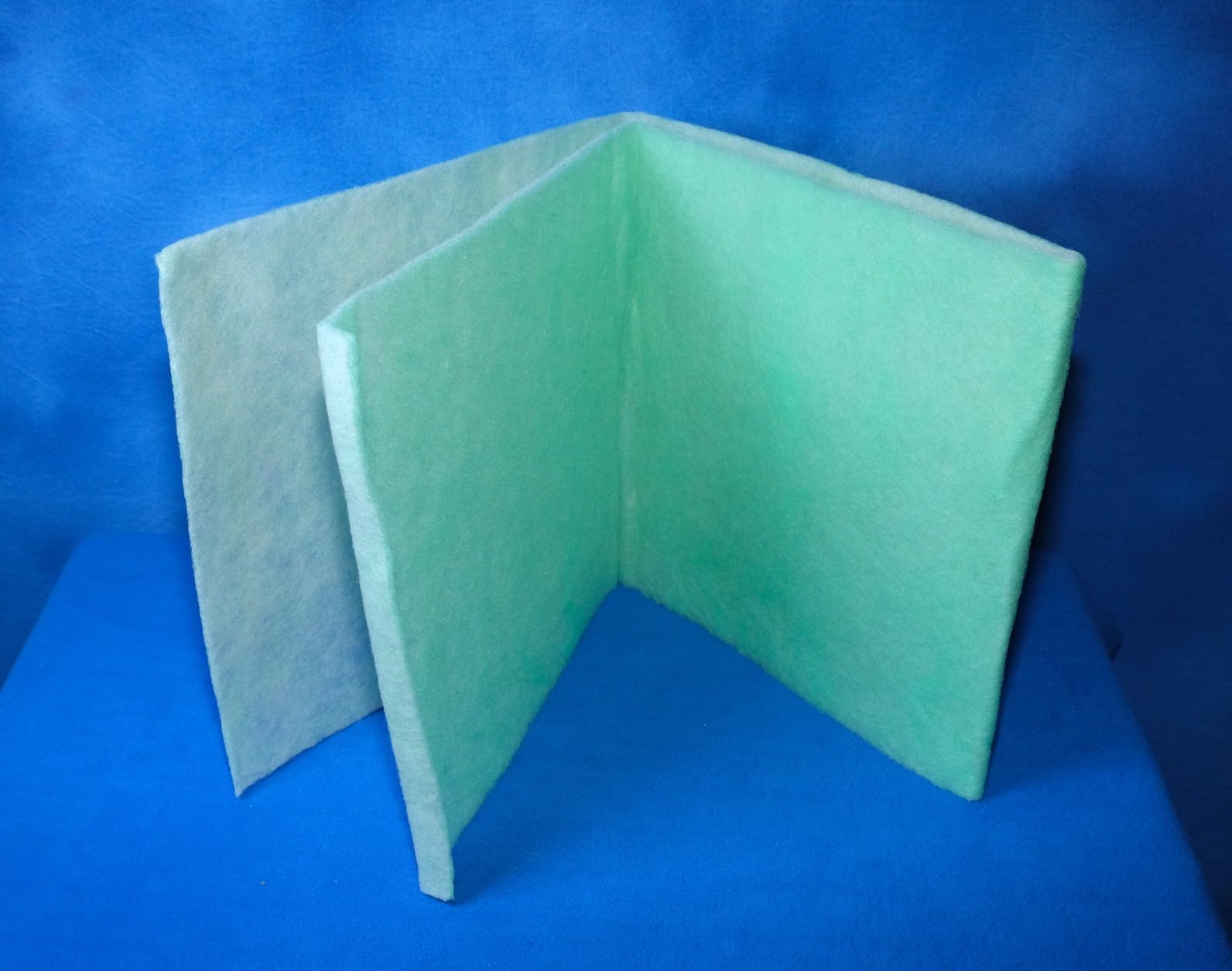 TEHAUX Aquarium Filter Media Pad Dual Density Bonded Filter Floss Roll ...