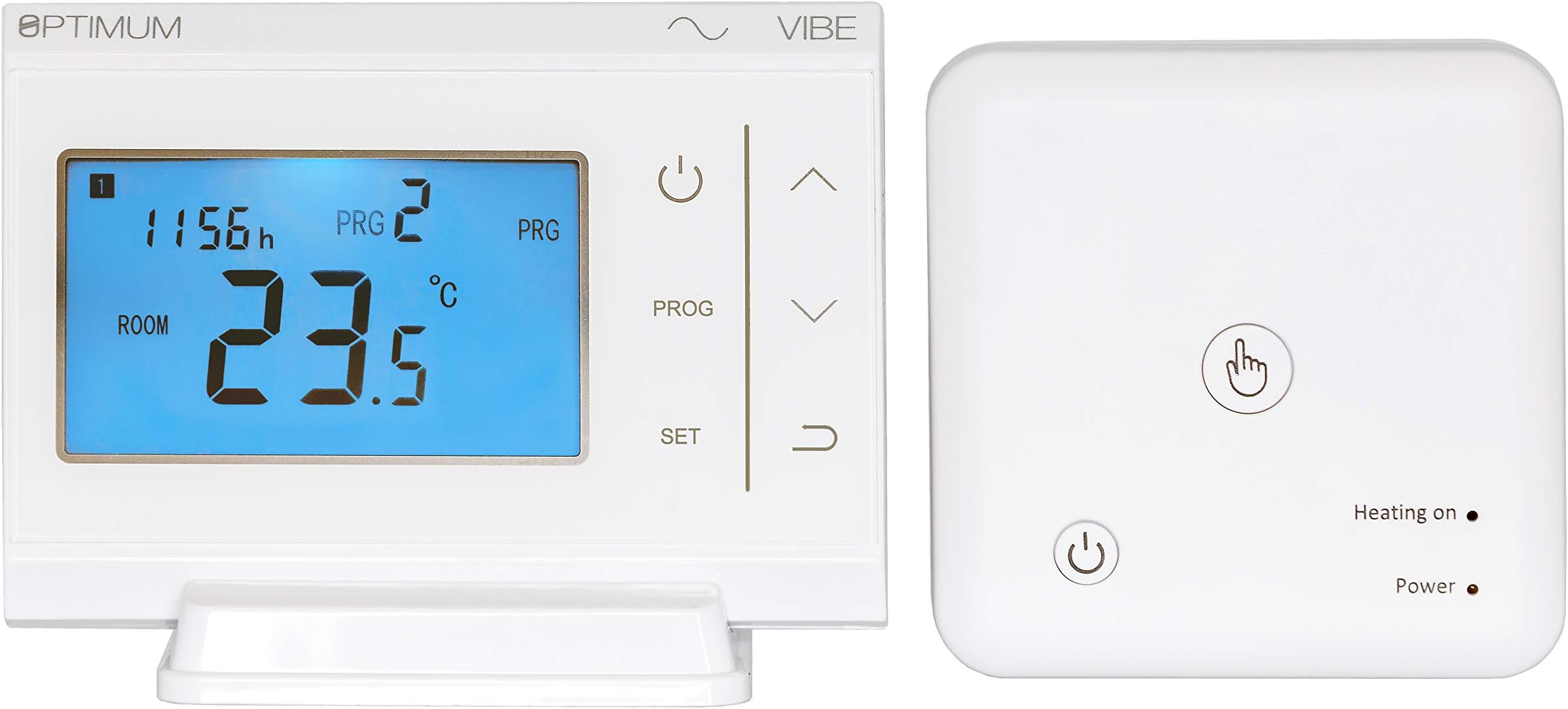 Optimum Vibe Wireless RF Room Thermostat OP-TPISTAT : Amazon.co.uk: DIY ...
