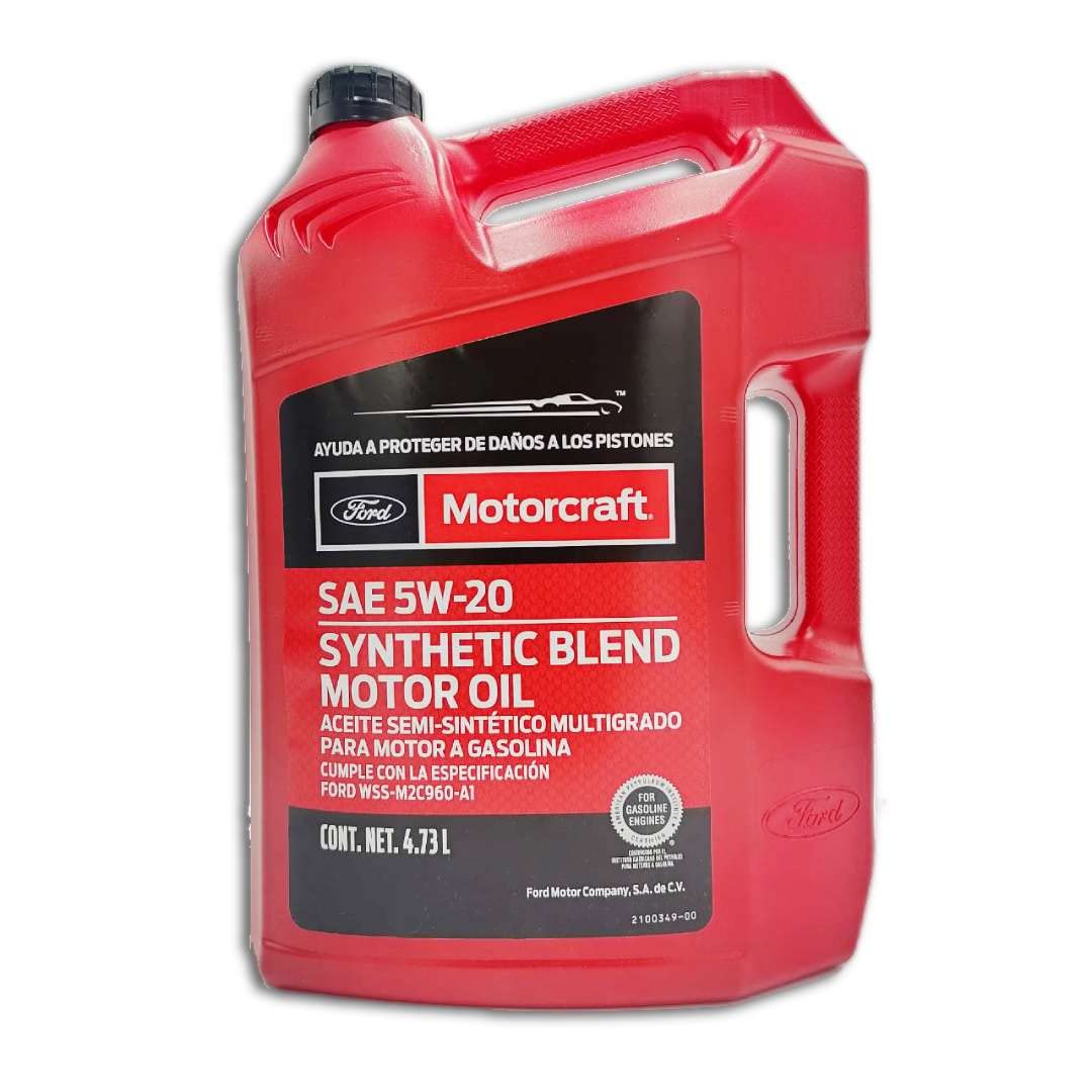 MOTORCRAFT Aceite SAE 5w20 semisintetico multigrado para motor a ...