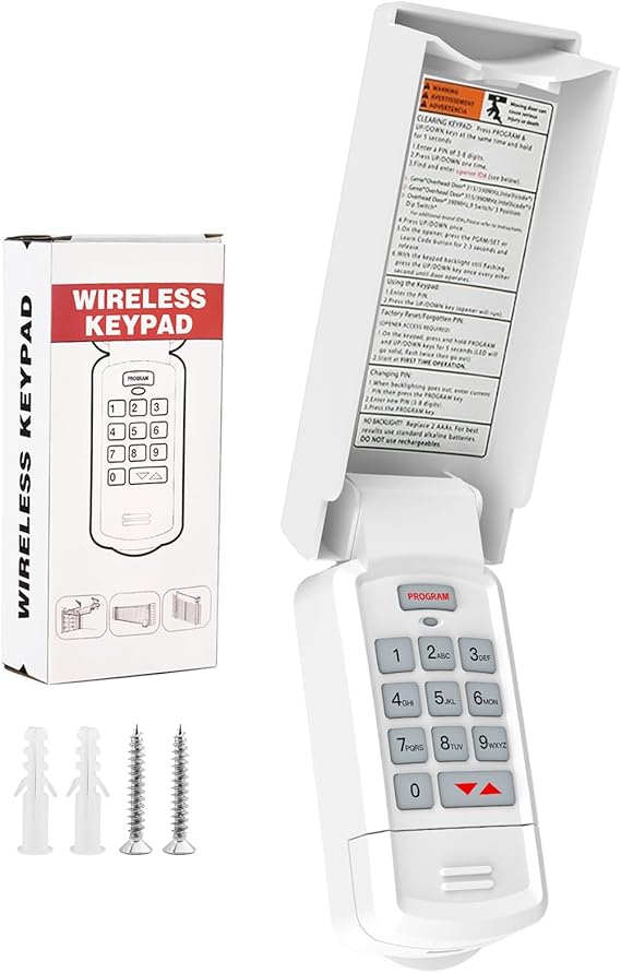 Amazon.com: 1 for Genie Garage Door Opener Keypad, Compatible with ...
