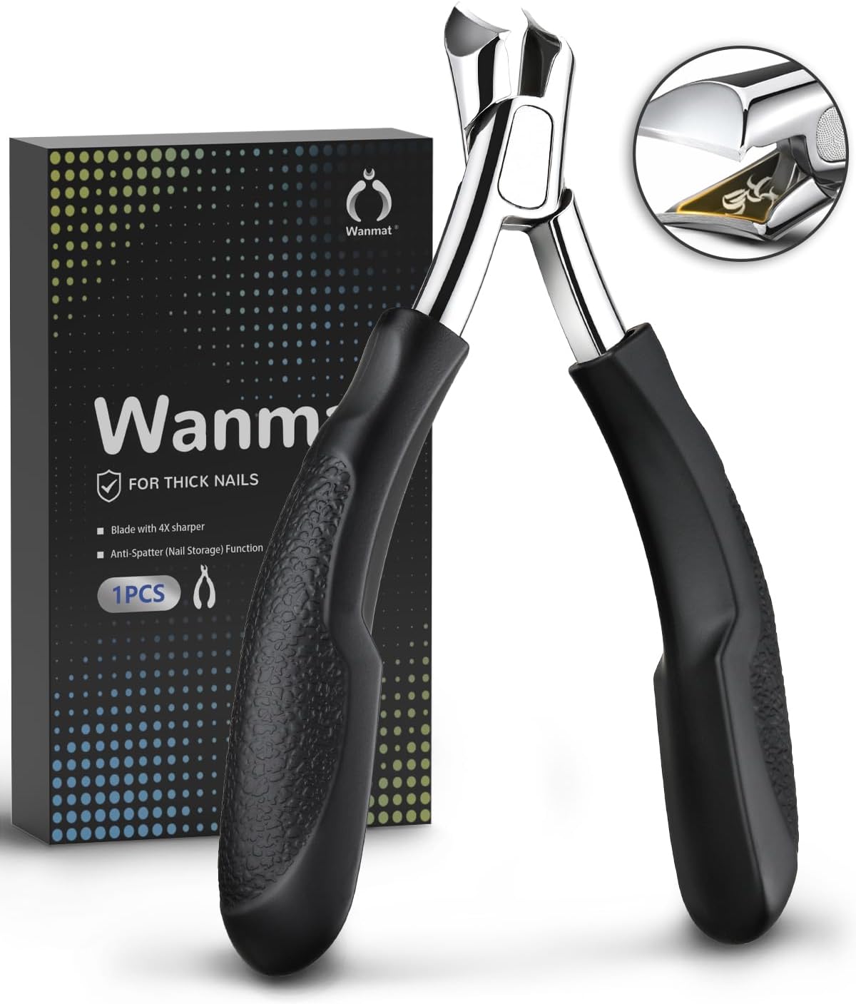 Amazon.com: Podiatrist Recommended Toenail Clippers, Nail Clippers for ...