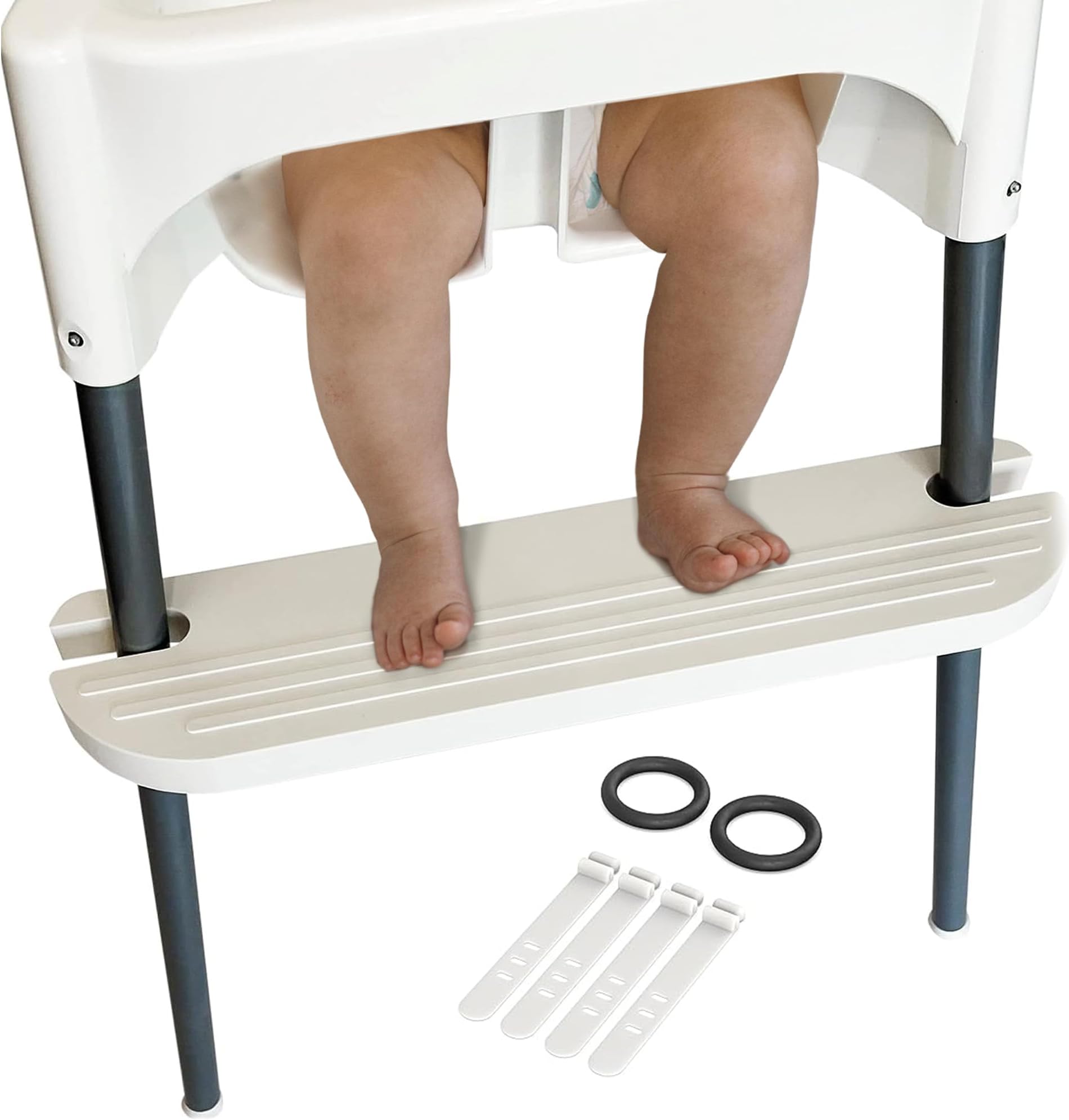 Amazon.com : White IKEA High Chair Foot Rest, Compatible with Antilop ...
