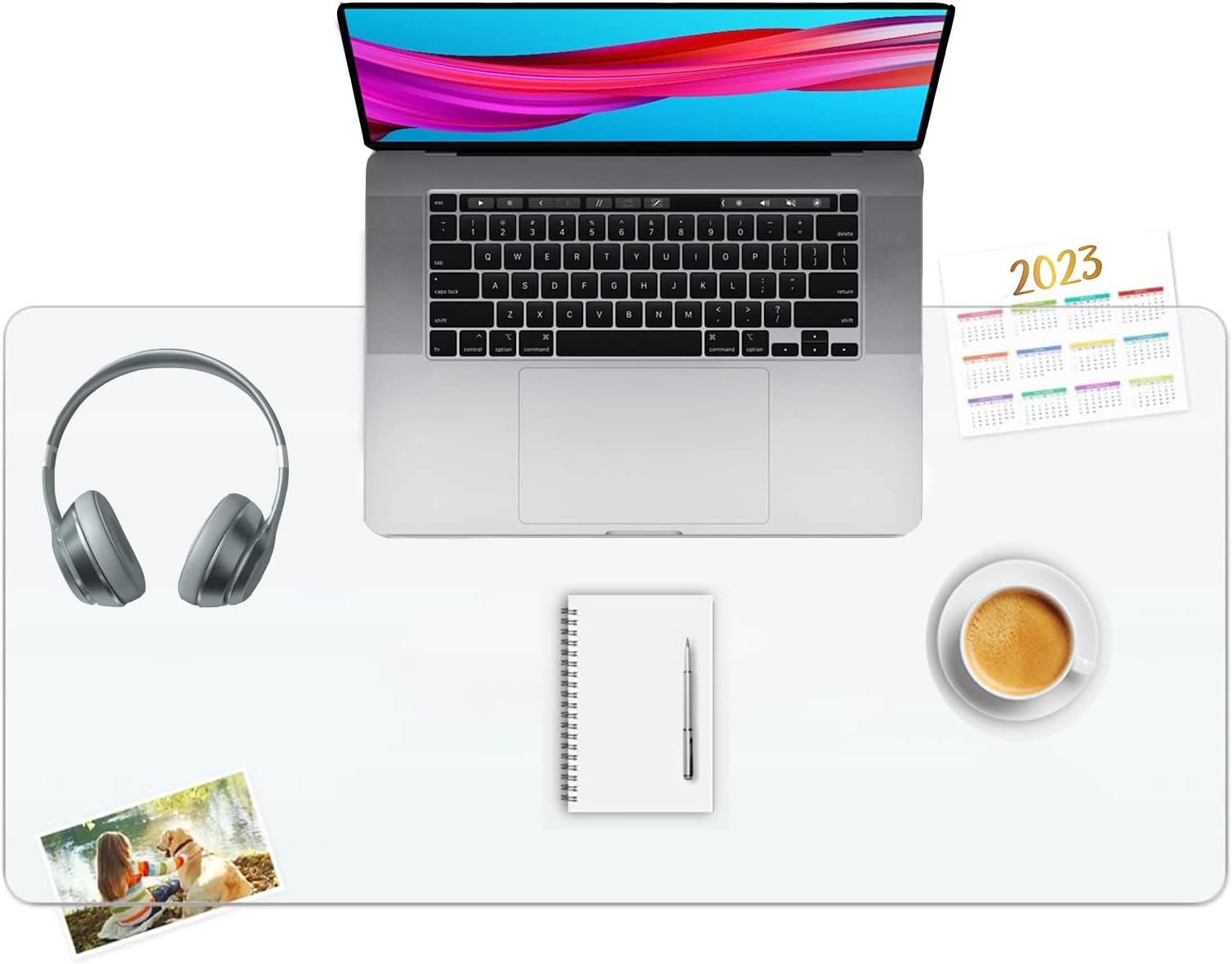 Amazon.com : Oterri Clear Writing Desk Pad, 23.6’’x13.7” Heat Resistant ...