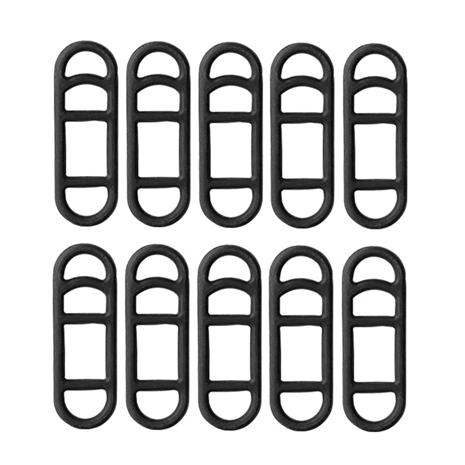 Pack of 20 Silicone Bands for Bicycle Lights, Rubber Rings Holder Torch ...