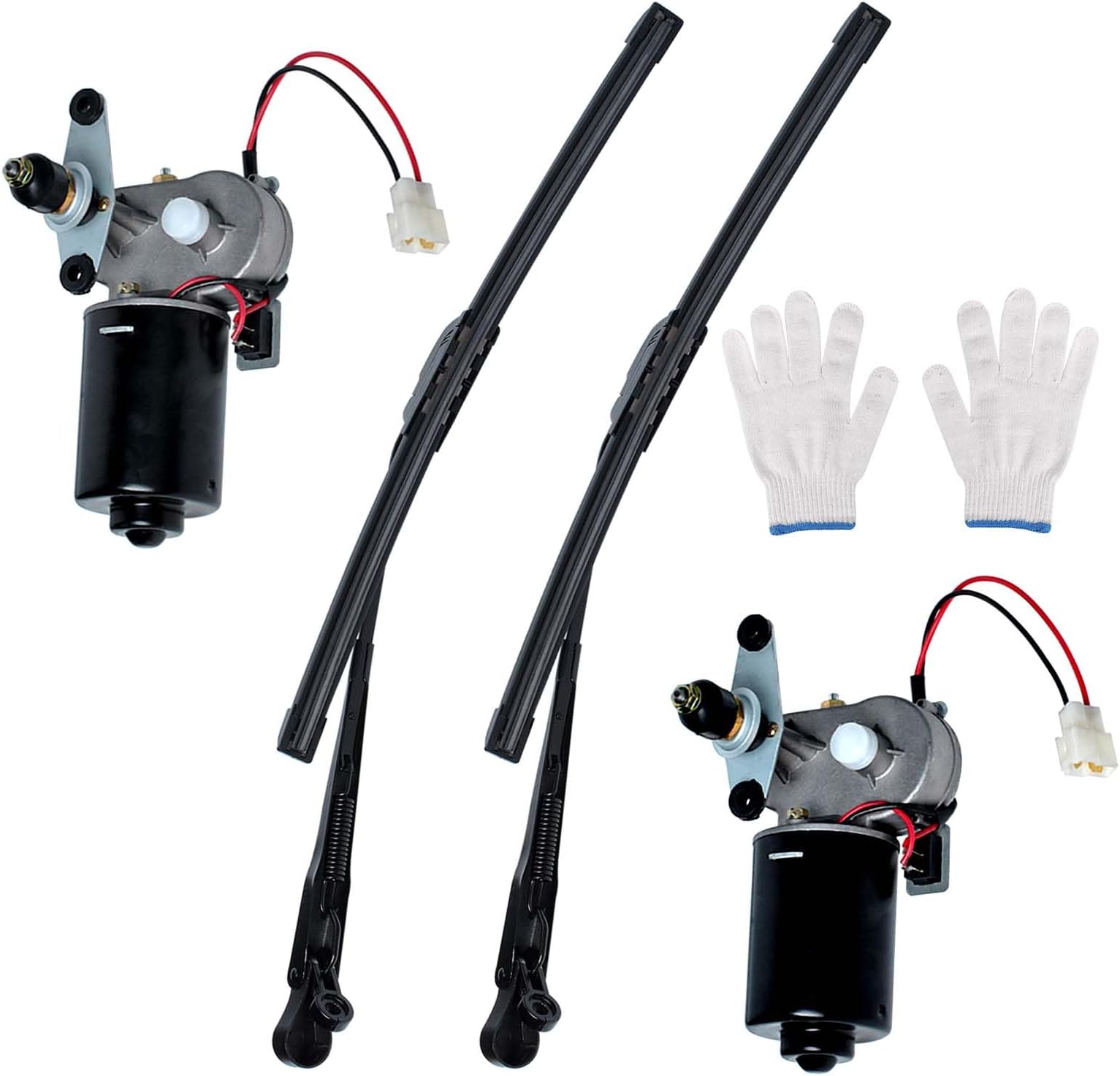 Amazon.com: SEIZMIK Universal UTV 2 Speed Windshield Wiper Kit | for ...