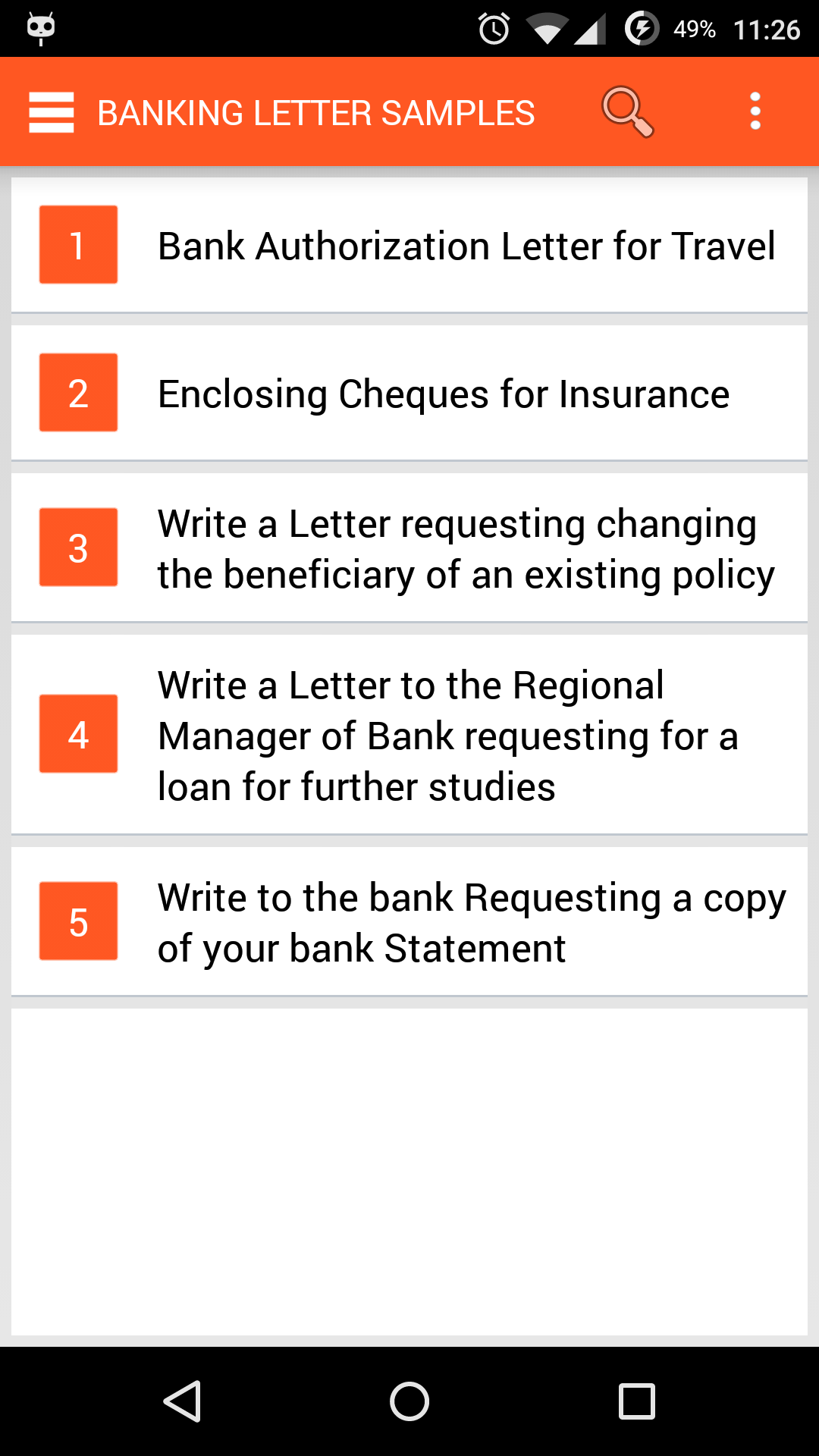 English Letter Writing - App on Amazon Appstore