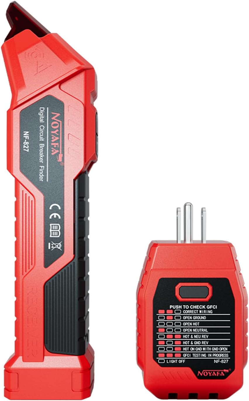 AC Circuit Breaker Finder with Integrated GFCI Outlet Tester AC 90-120V ...