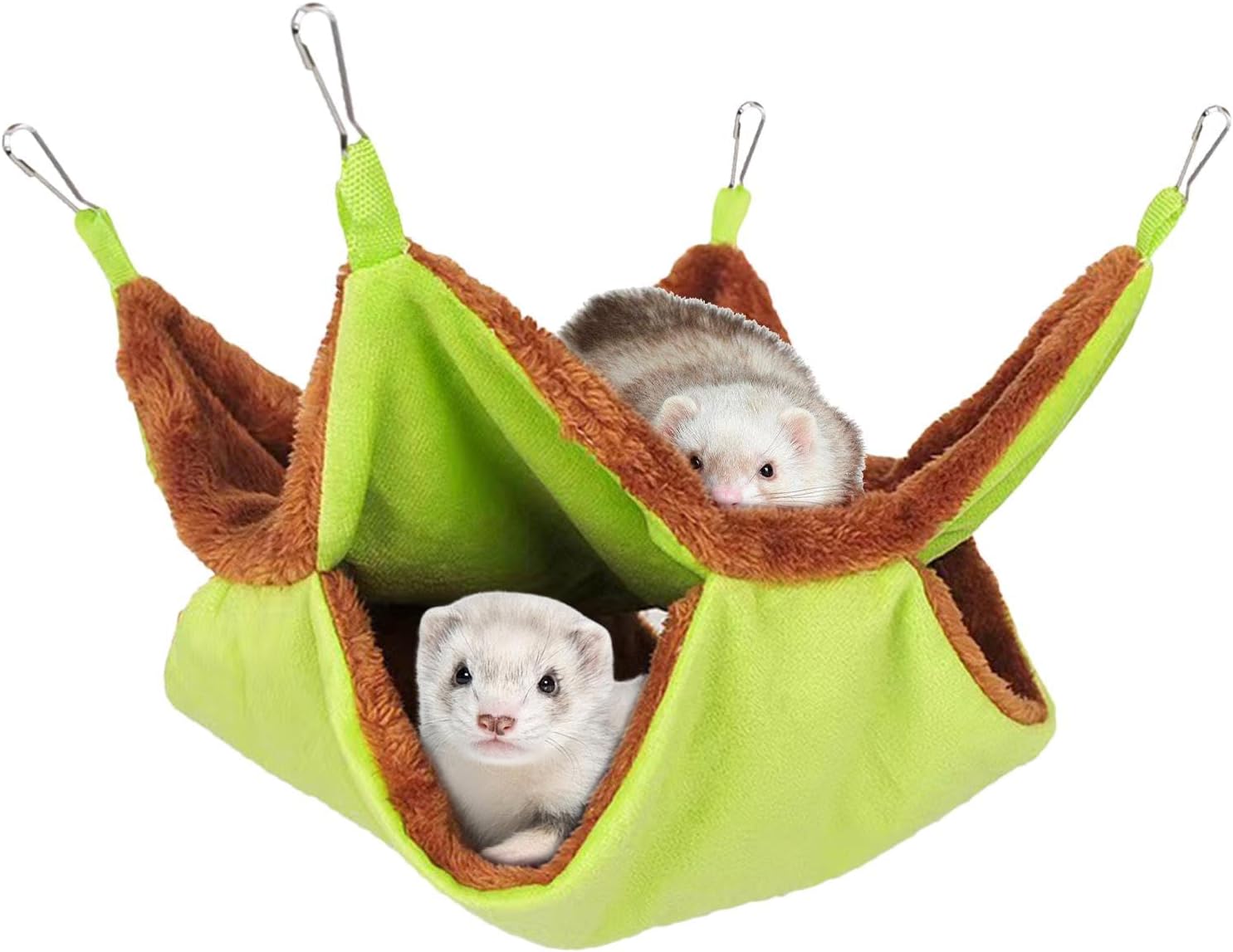 Cozy Hamster Hammock - Hamster Hammock | Double-Layer Squirrel Bed ...