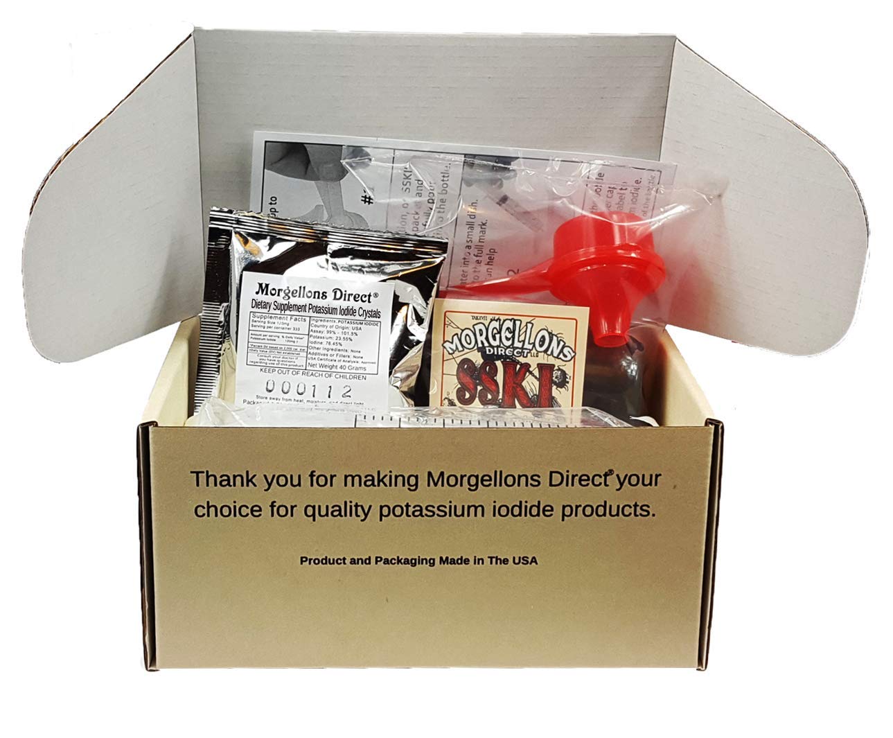 Buy Morgellons Direct SSKI Iodine Potassium Iodide Solutions Mixing Kit ...