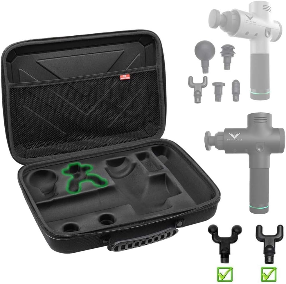 Amazon.com: Carry Hypervolt Case for Hyperice Hypervolt Plus 5 Slots 5 ...