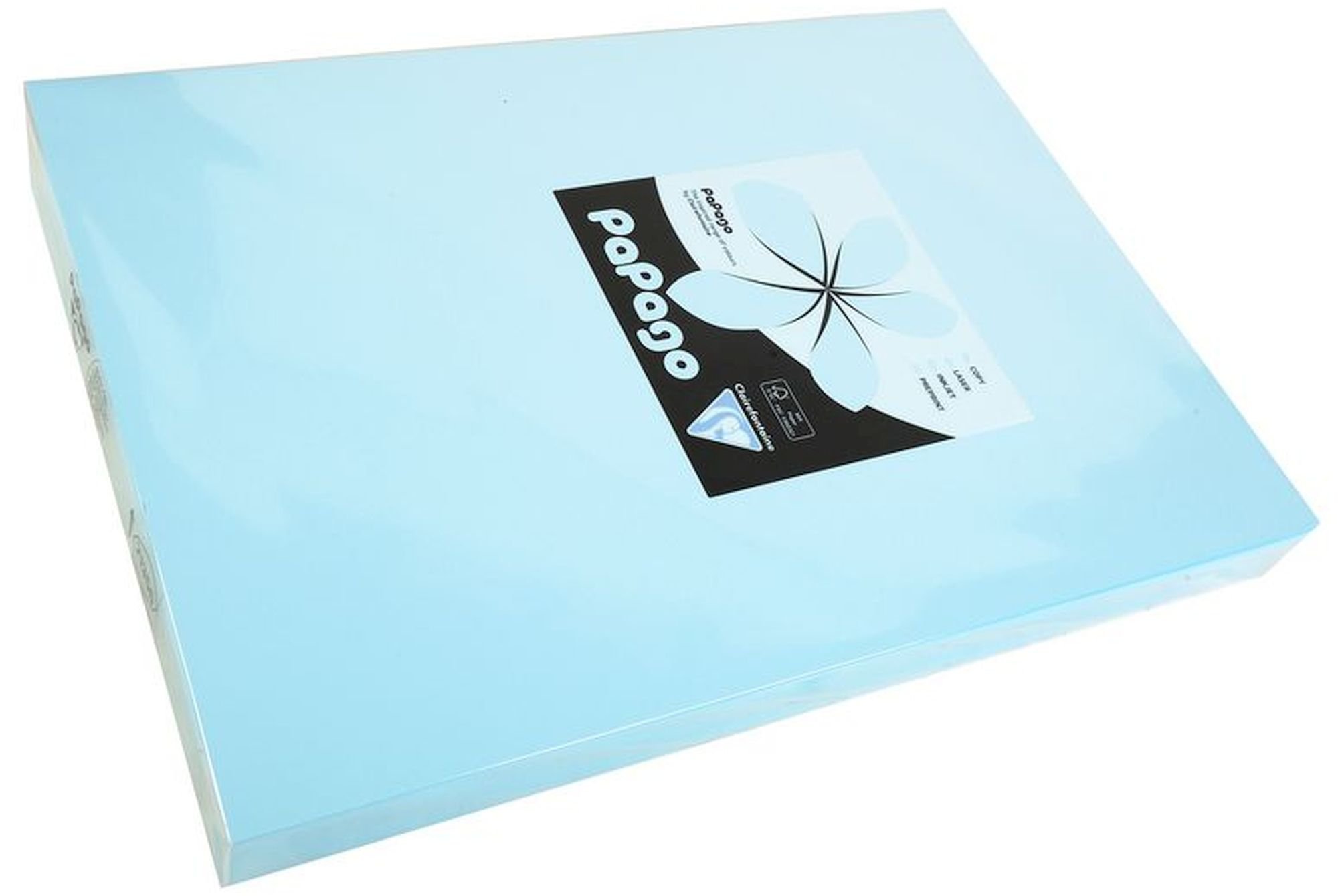 80 GSM A4 PAPAGO Tinted Paper x 500 Sheets - Sky Blue : Amazon.co.uk ...