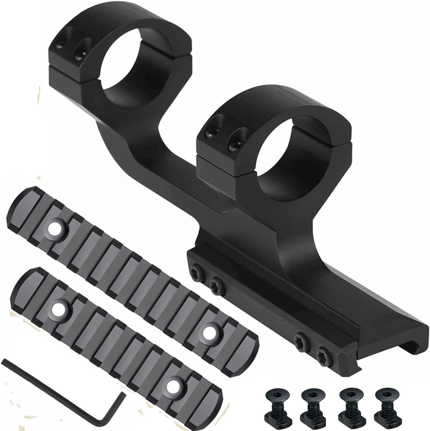 Amazon.com : TOCNGAEK Slim Offset Cantilever Picatinny Scope Mount ...