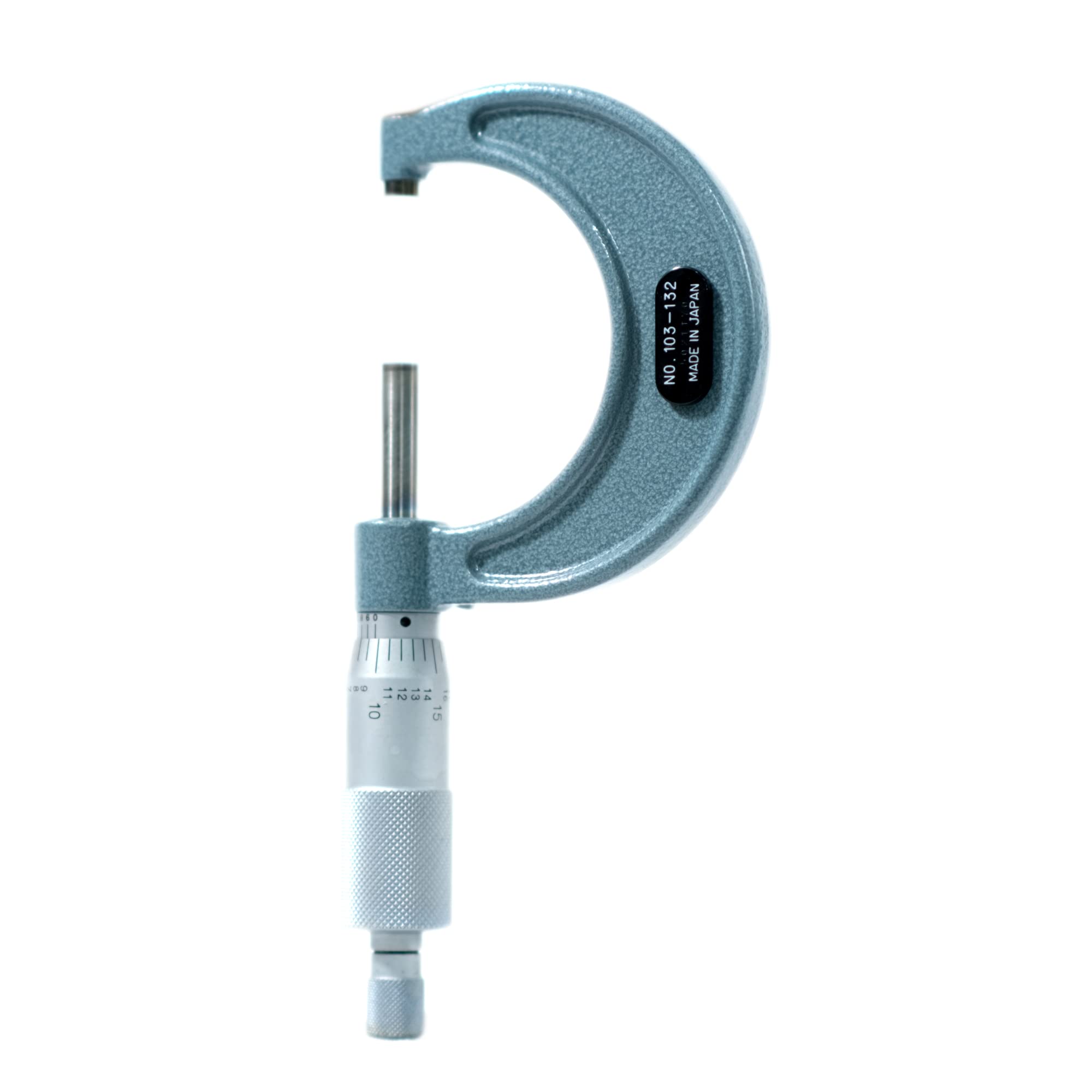 Snapklik.com : 103-132 Outside Micrometer, Baked-enamel Finish, Ratchet ...