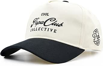 Waldeal Vintage Papa Trucker Hat, Adjustable Snapback Papa Hats for Men ...