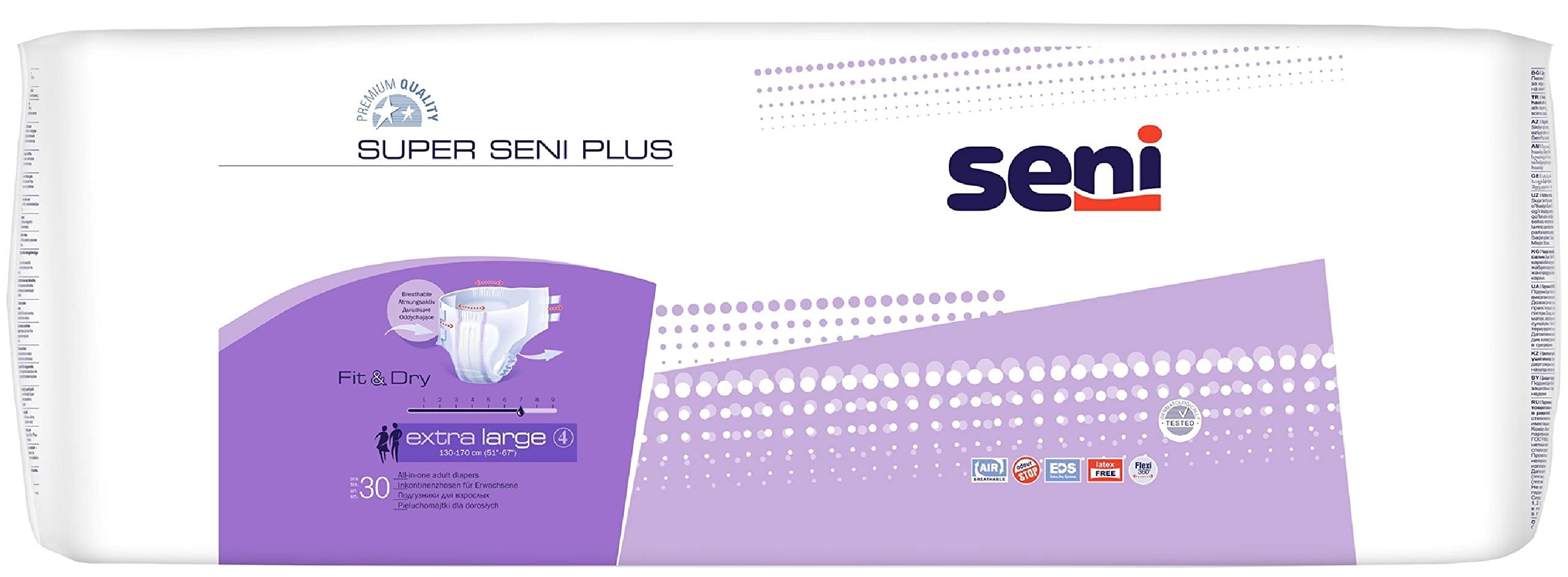 Super Seni Plus Extra Large (1 x 30 Stk.) : Amazon.de: Drogerie & Körperpflege