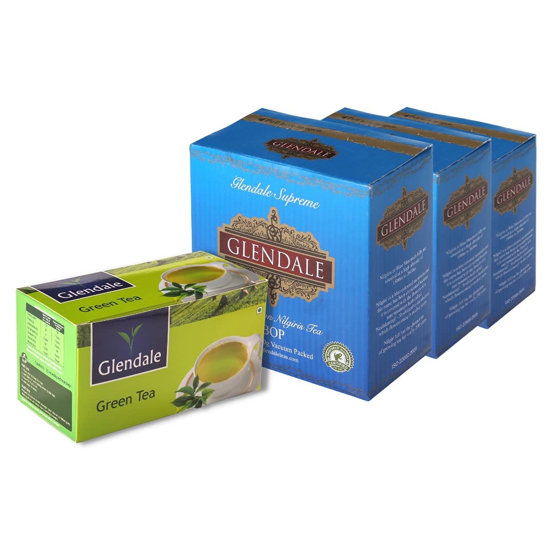 Buy Glendale Tea - High Grown Nilgiris Tea BOP - Broken Orange Pekoe ...