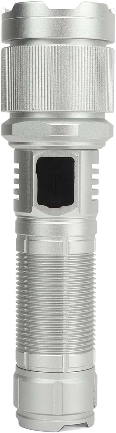 Miokycl Rechargeable LED Flashlight High Luminous Flux 8000LM ...