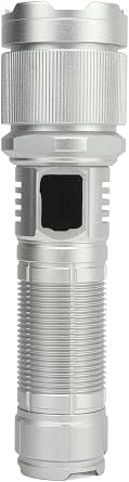 Miokycl Rechargeable LED Flashlight High Luminous Flux 8000LM ...