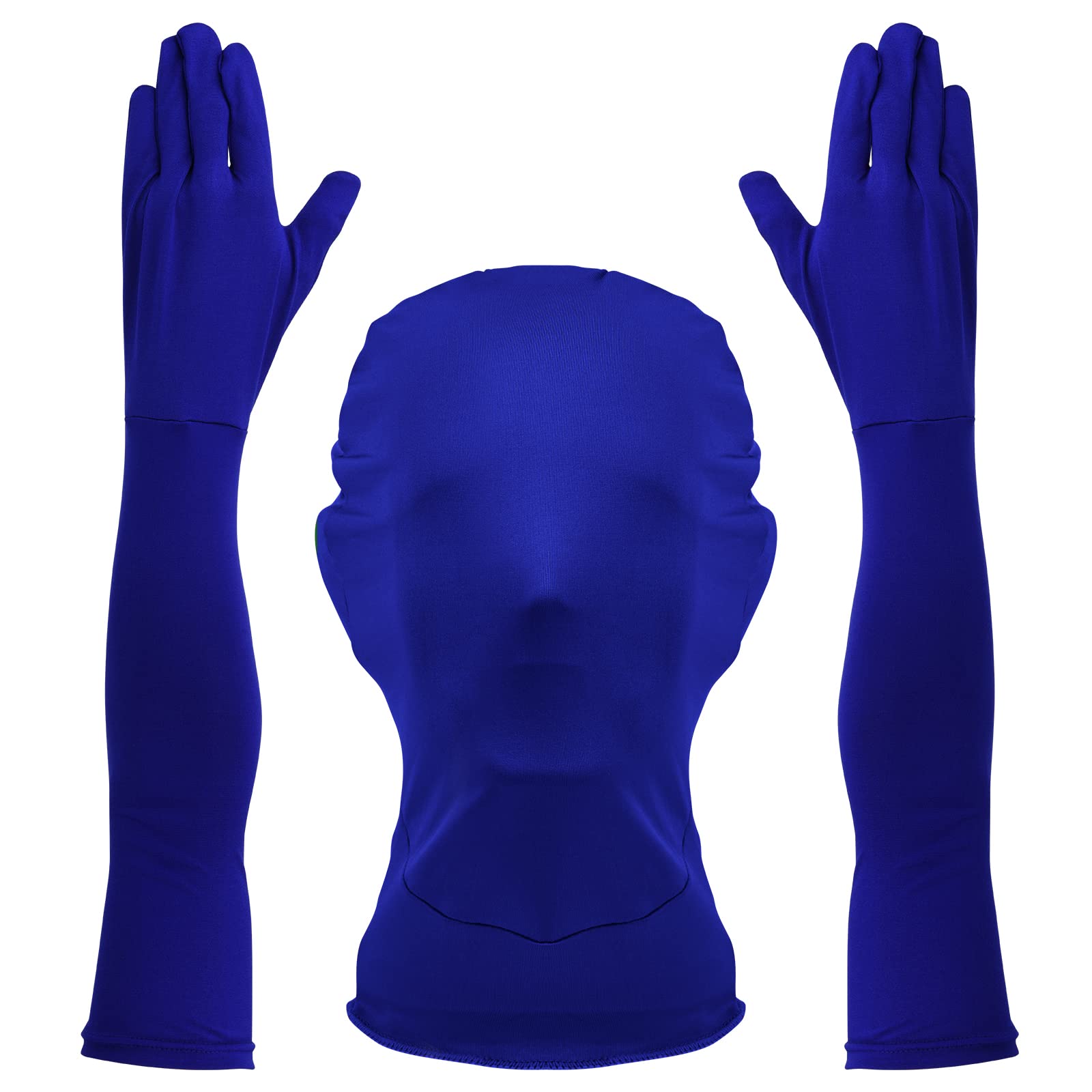 Buy Cosmos Chroma Key Blue Screen Gloves Hood Green Screen Chroma Key ...