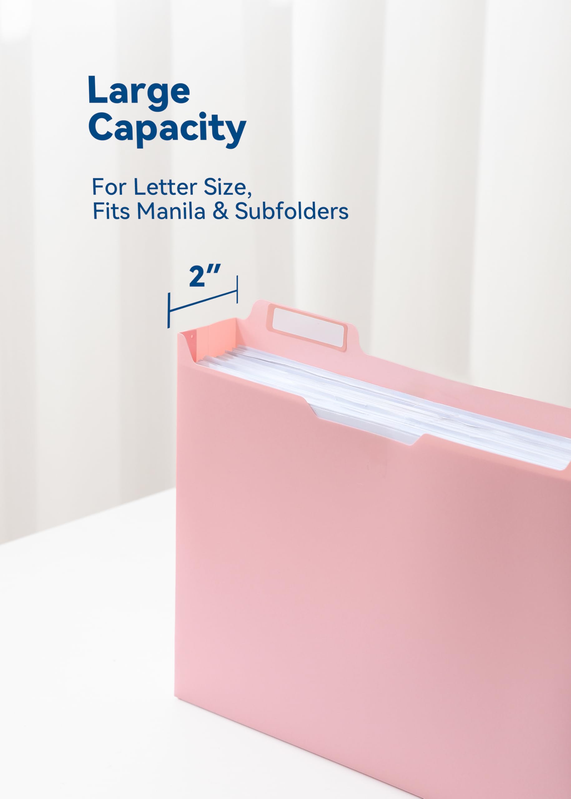Snapklik.com : SortRax Plastic Expanding File Jackets, 12 Pack, 2 ...