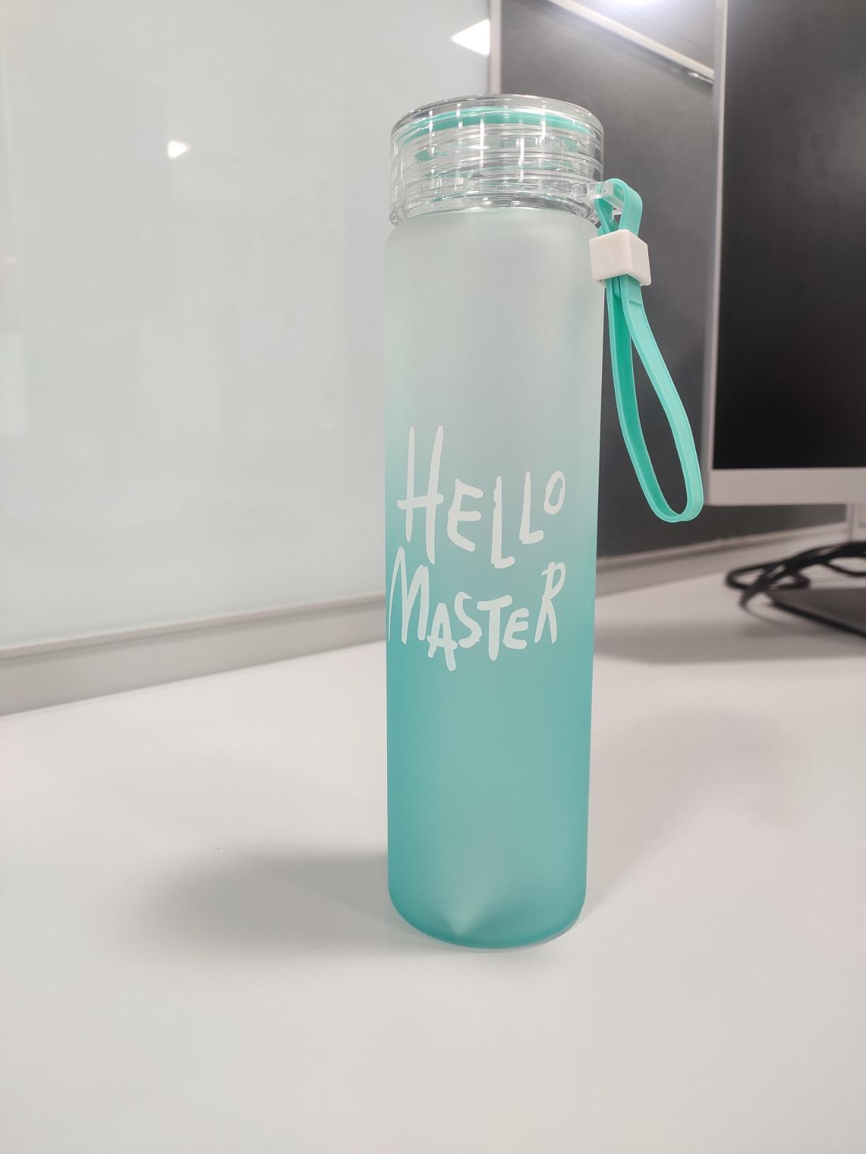 TDS Hello Master Glass Water Bottle/Hot and Cold Water Bottel (Random ...