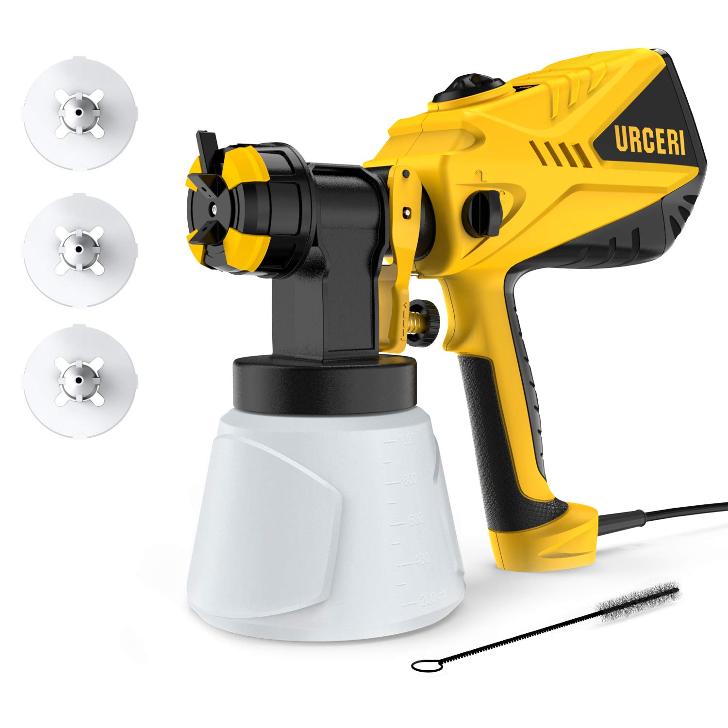 Urceri 600w Electric Paint Spray Gun 1200ml Min Maximum Flow ...