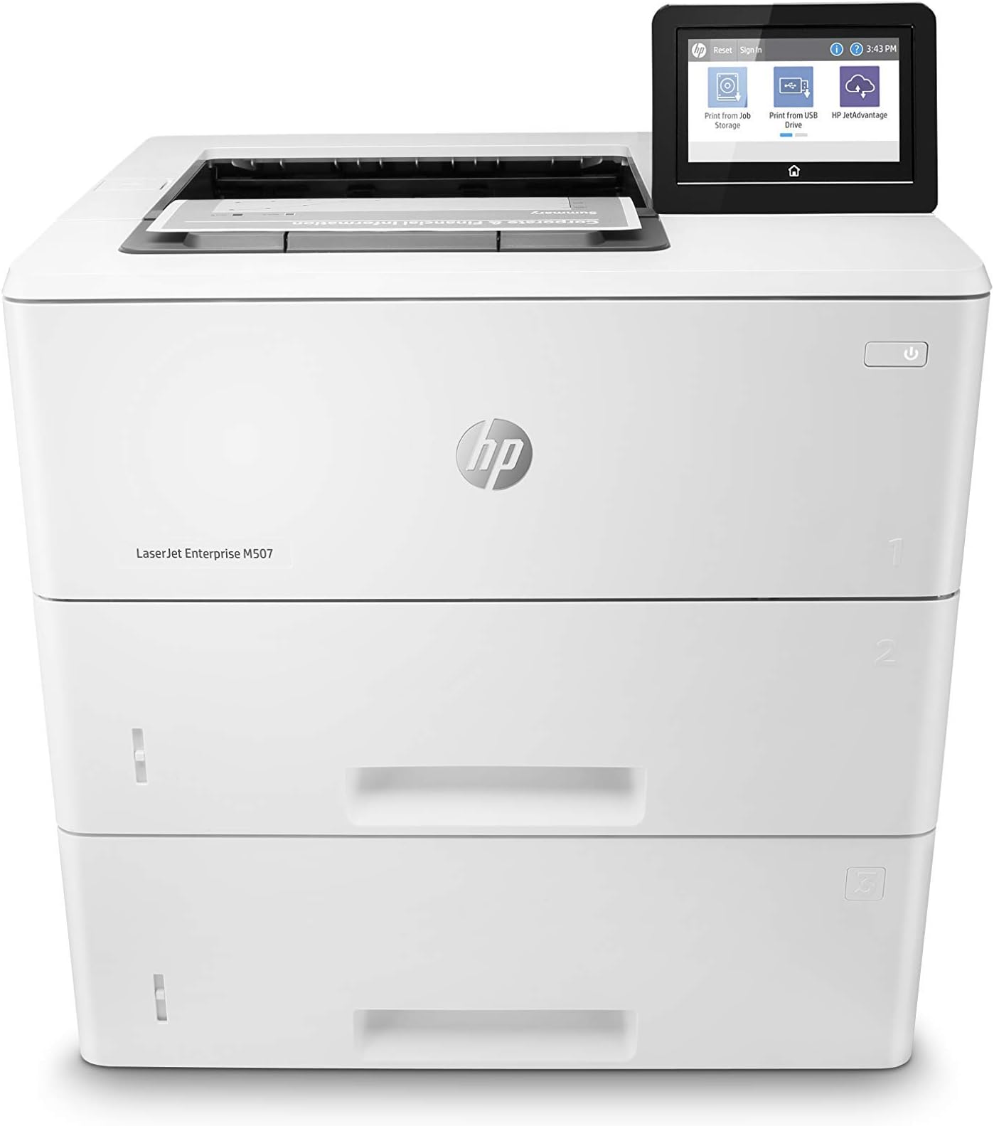 Amazon.com: HP LaserJet Enterprise M506dn Monochrome Printer, (F2A69A ...