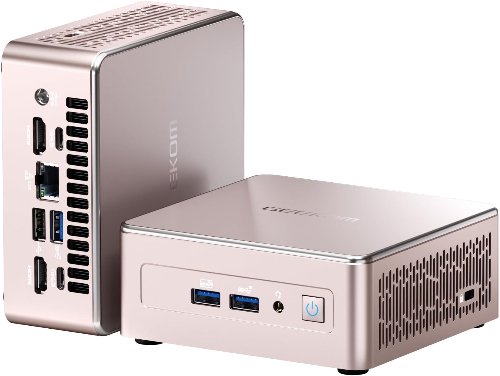 GEEKOM geeknuc NUC Mini PC, AMD Ryzen 7 5800H, AMD Radeon Vega 8 ...