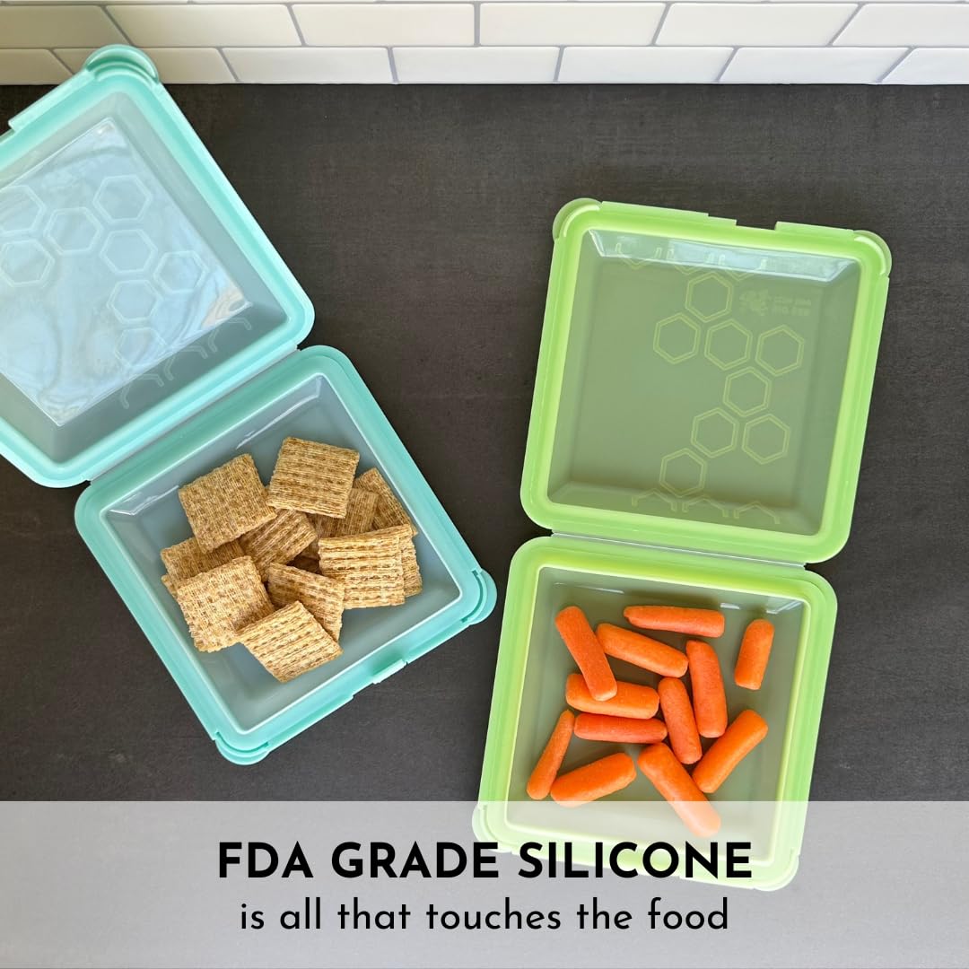 Snapklik.com : Big Bee, Little Bee - SoftShell Reusable Silicone Food ...