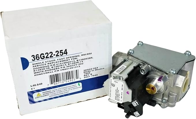 Amazon.com: 36G22-254 for Goodman White-Rodgers Gas Heating Furnace ...