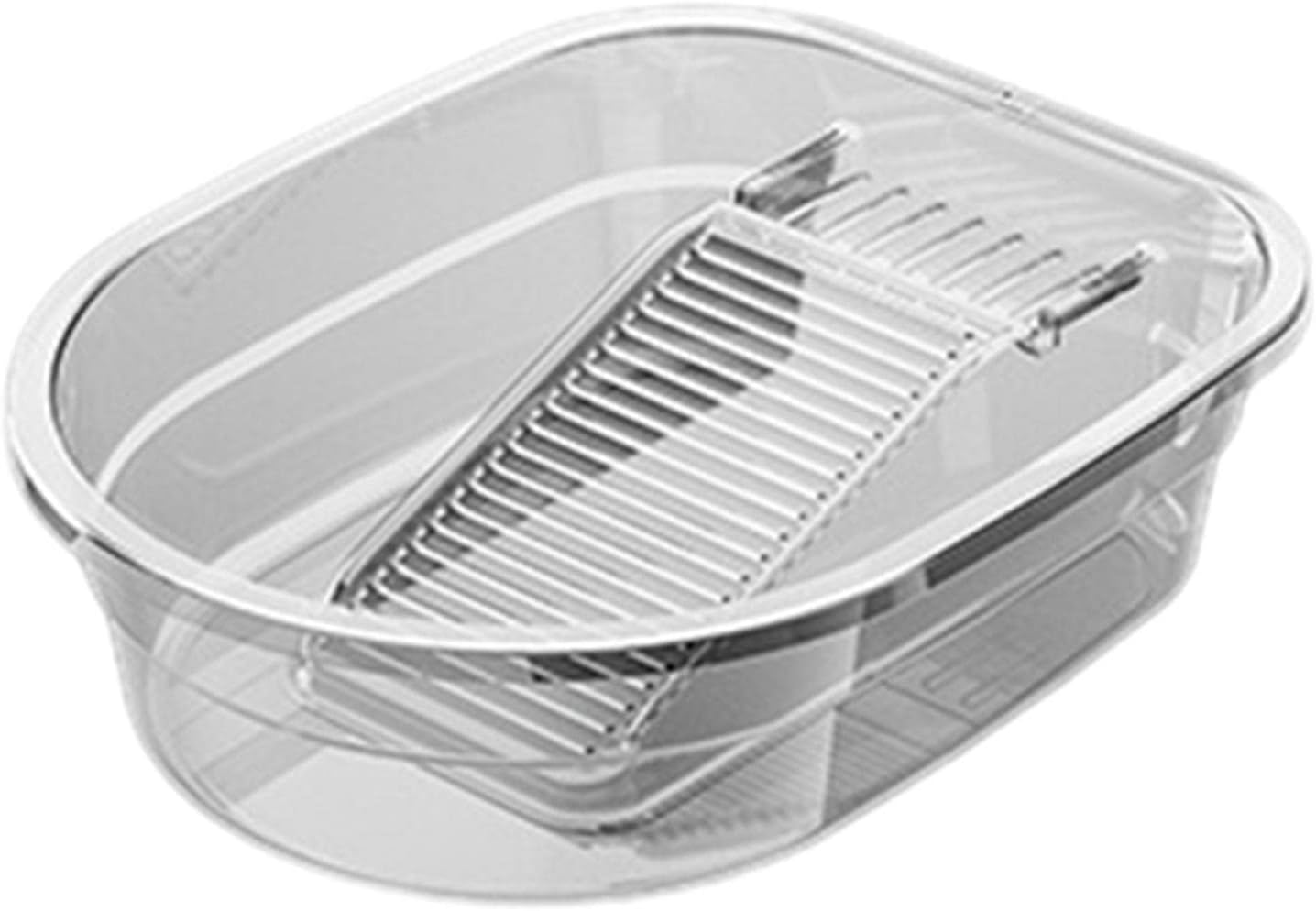 Amazon.com: Gazechimp Washboard Basin, Plastic Wash Tub with Washboard ...