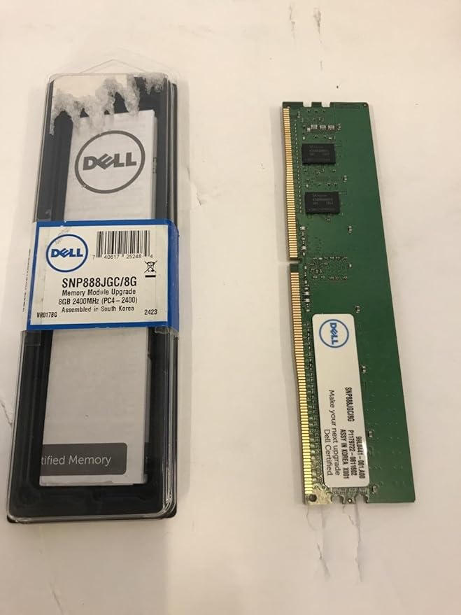 Dell 8 GB Certified Memory Module - 1Rx8 DDR4 RDIMM 2400MHz at Amazon.com