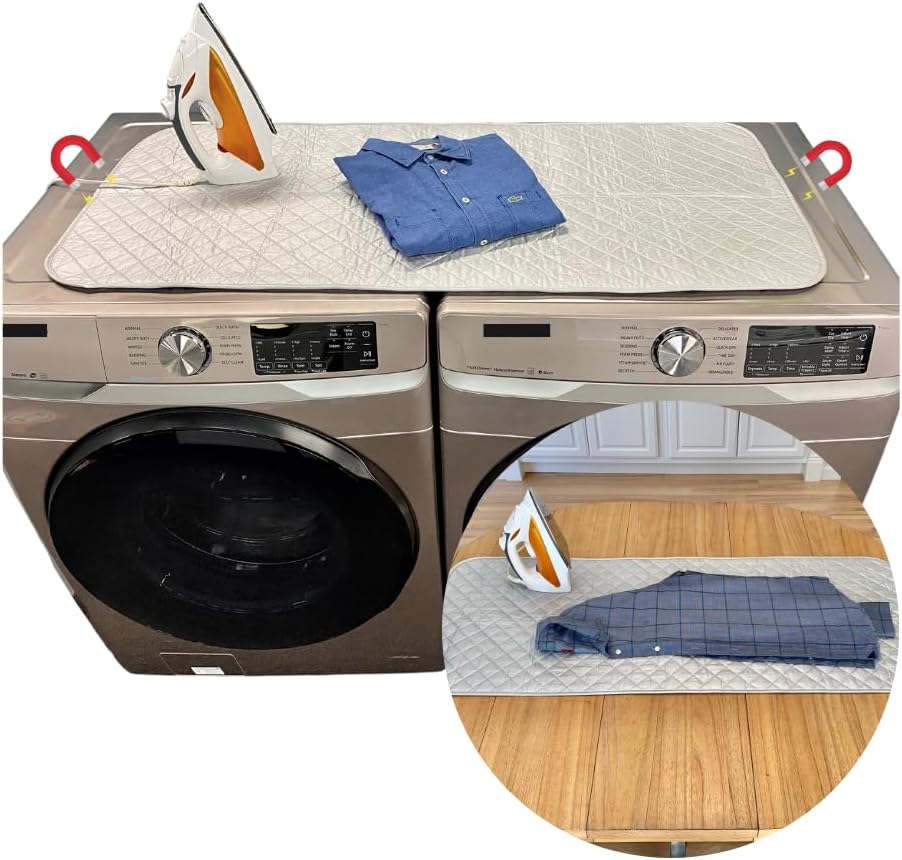 Amazon.com: 2Pcs Magnetic Ironing Mat Blanket Ironing Board Replacement ...