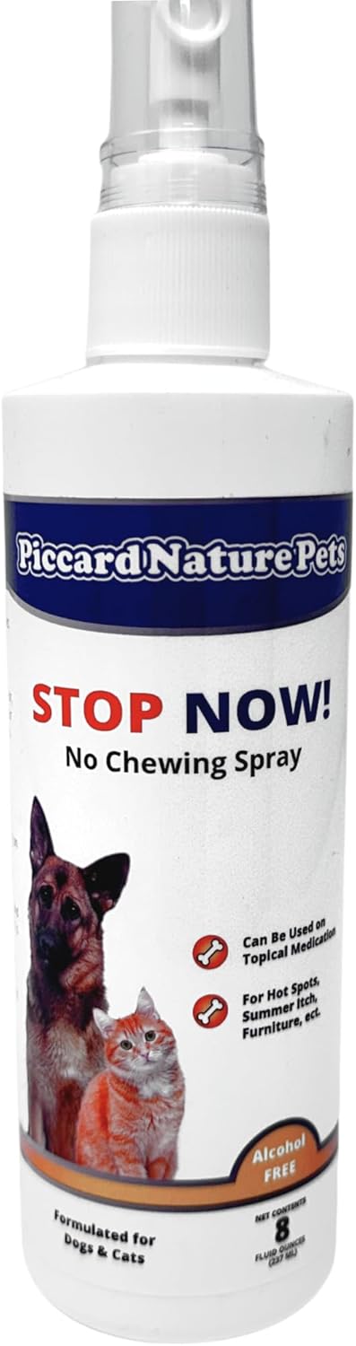 Amazon.com : PiccardNaturePets Stop Now No Chewing Dog, Cat & Horse ...
