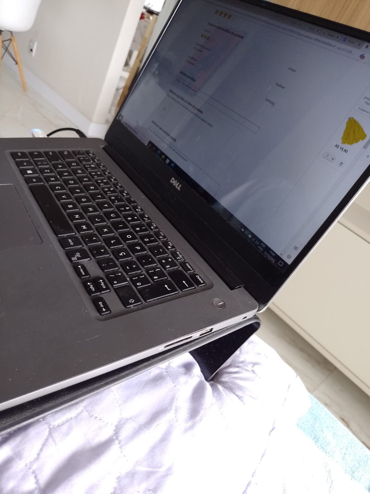 LAPCOMFORT - MESA DE COLO PARA NOTEBOOK COM SUPORTE PARA CELULAR ...