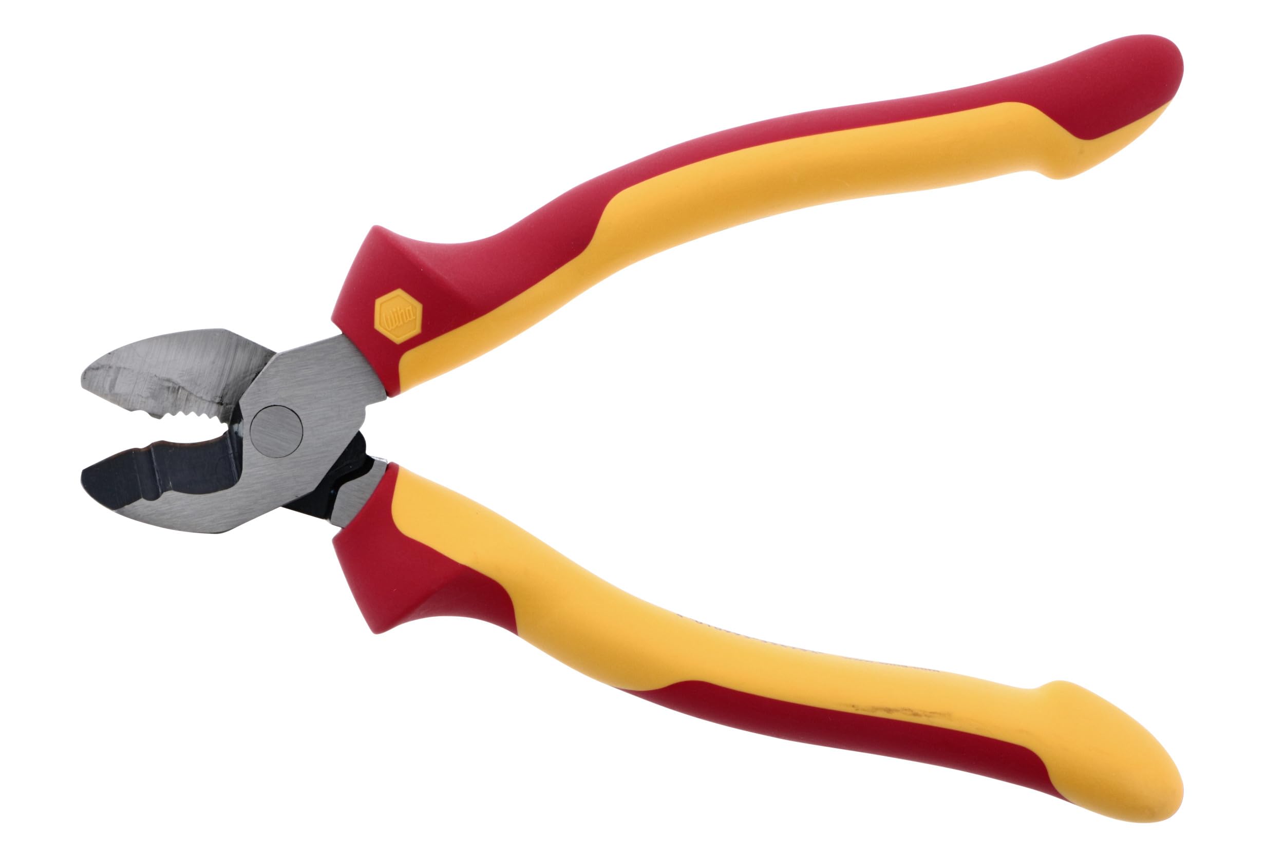 Cable Cutters 8" Insulated Industrial Serrated Edge Wiha Pliers