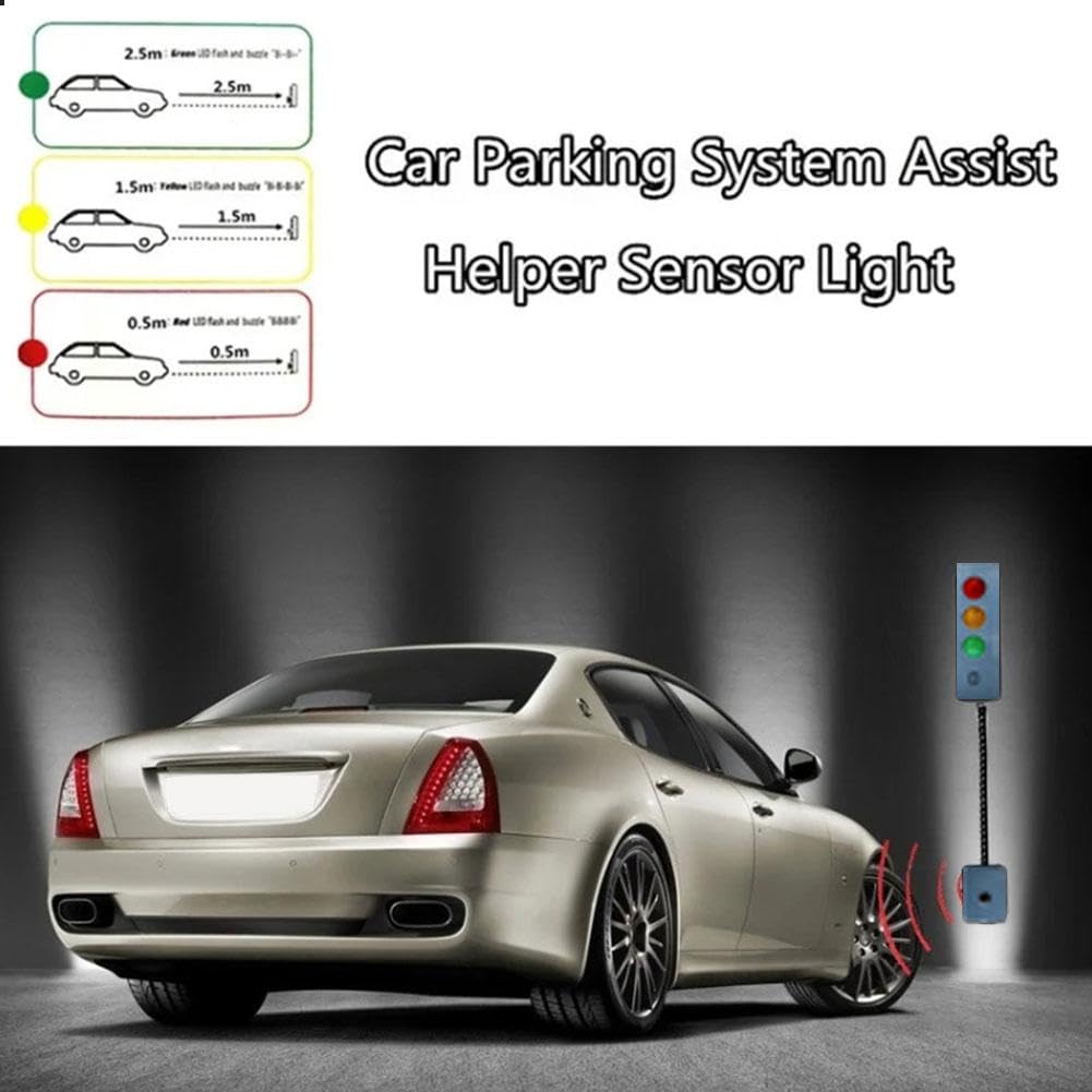 Ultrasonic Garage Parking Aids Garage Parking Sensor - LED Traffic ...