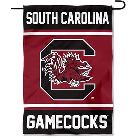 Amazon.com : South Carolina Gamecocks Garden Flag : Sports & Outdoors