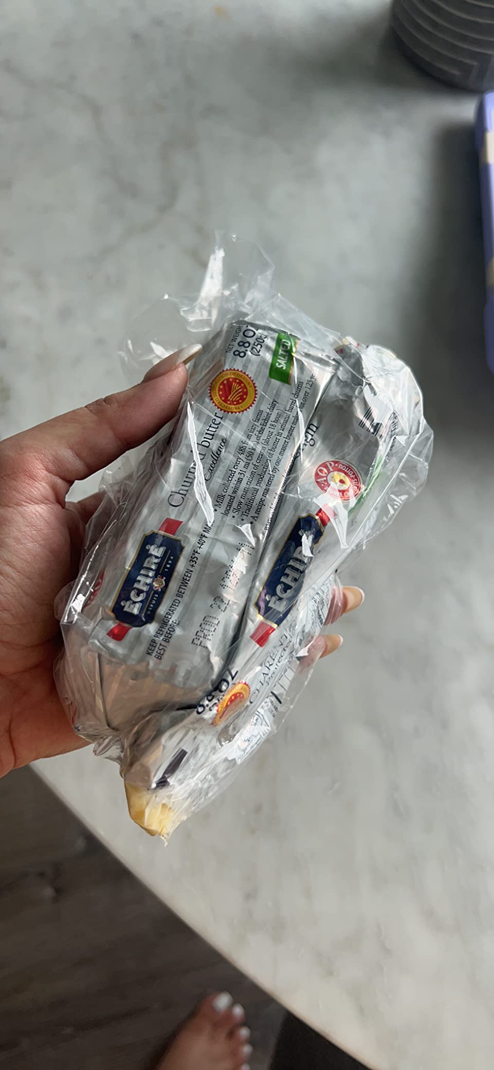 Amazon.com: NEW French Echire Butter, Salted - 2 packs x 8.8 oz BUY 2 ...