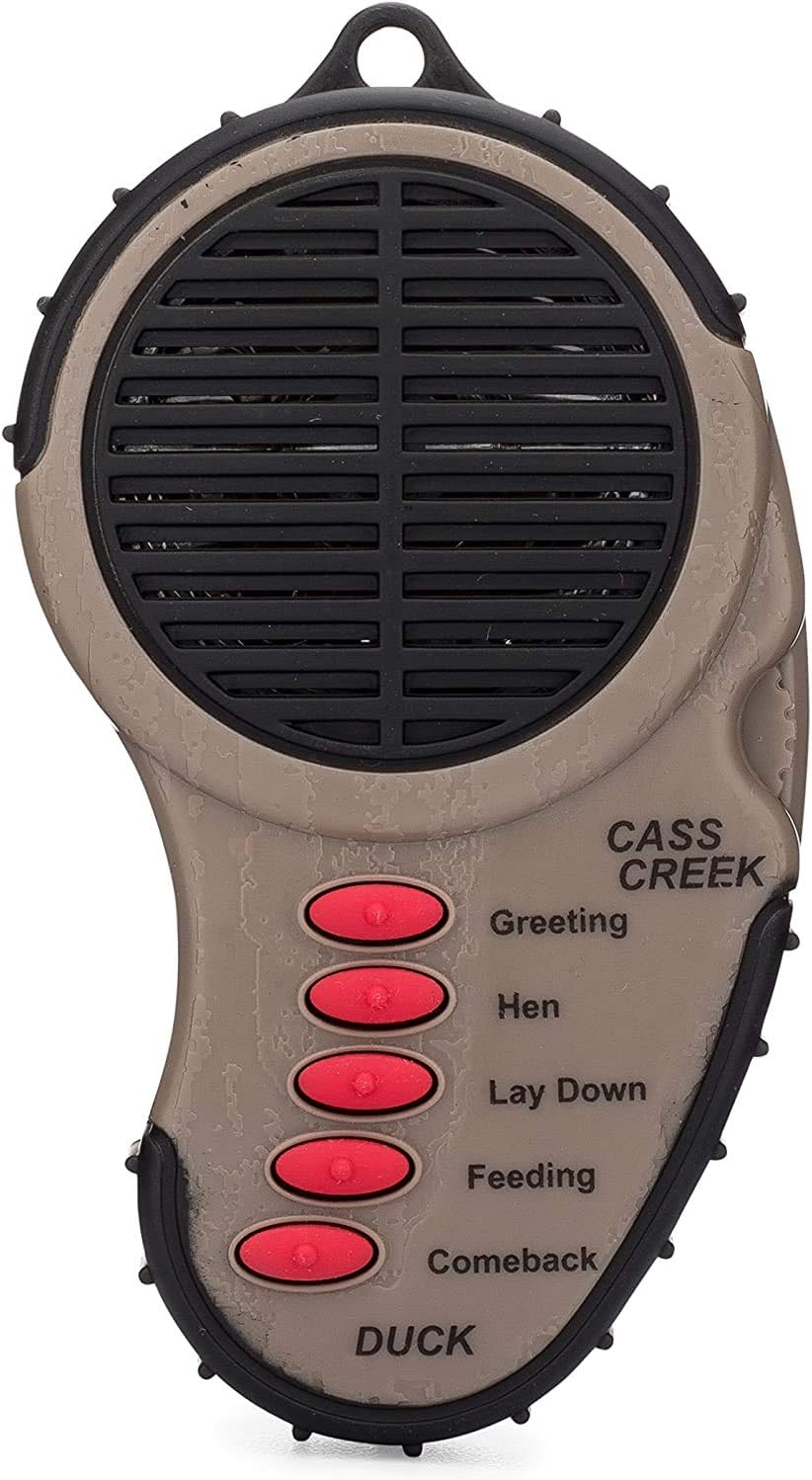 Amazon.com : Cass Creek Ergo Duck Call, Handheld Electronic Game Call ...