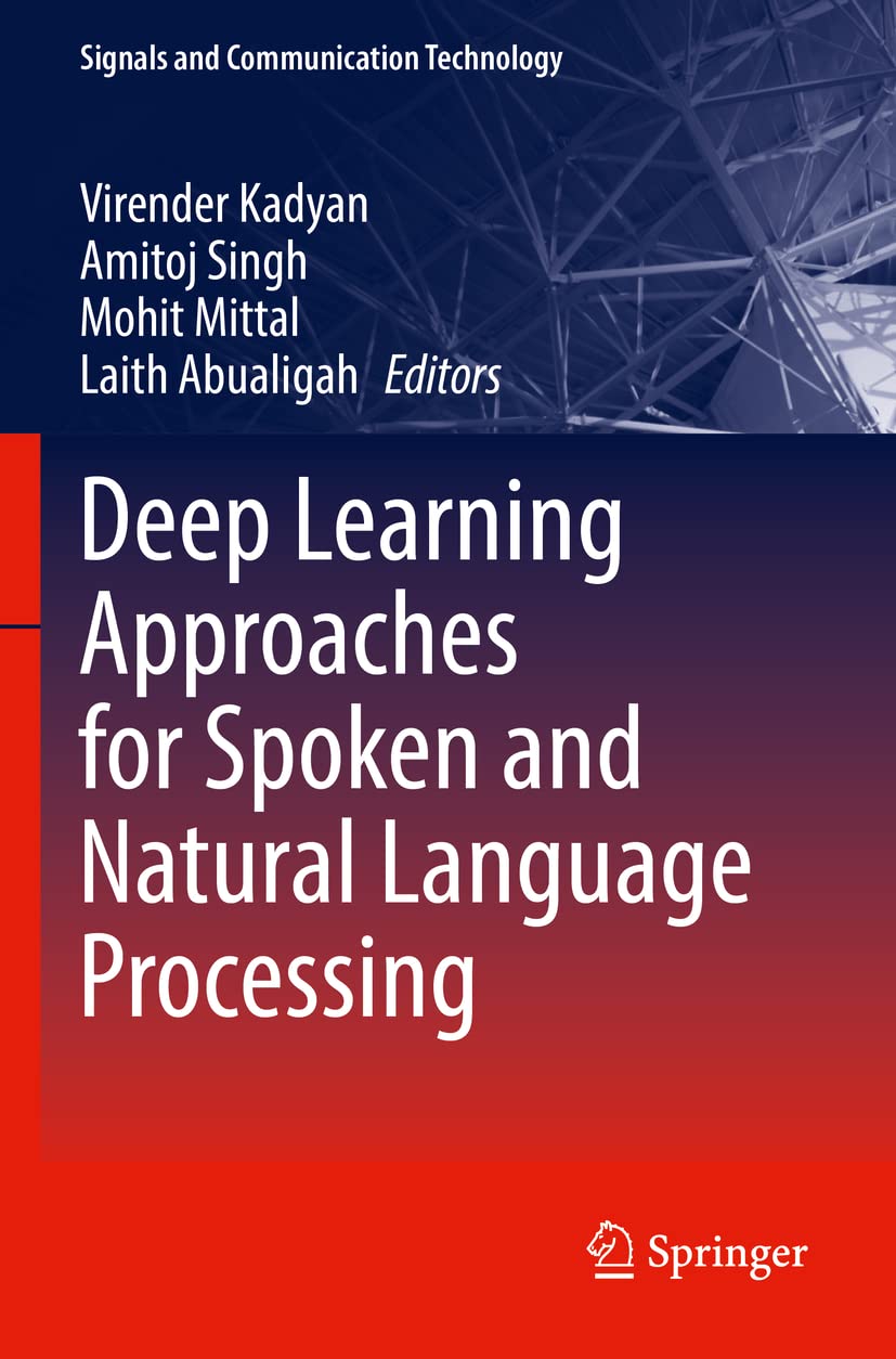 Deep Learning Approaches for Spoken and Natural Language Processing ...