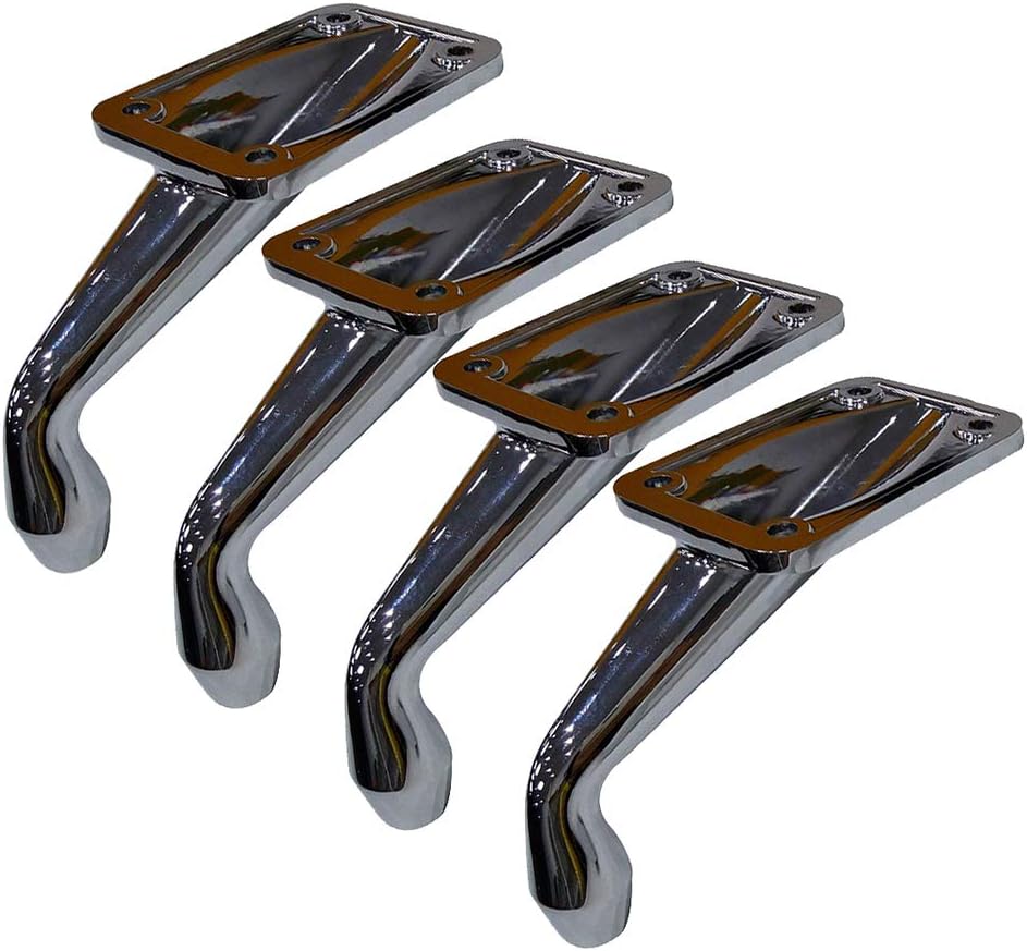 Amazon.com: Furniture feet/Legs X4 Stainless Steel Cabinet Foot Sofa ...