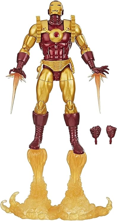 Amazon.com: Hasbro Marvel Legends Series Iron Man 6-inch Collectible ...