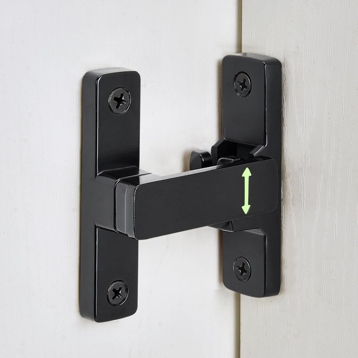 Snapklik.com : INIRET Black 90/180 Degree Flip Latch - Heavy-Duty Lock ...