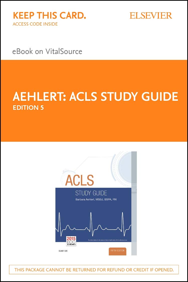 Buy ACLS eBook on VitalSource Access Code Book Online at Low Prices in ...