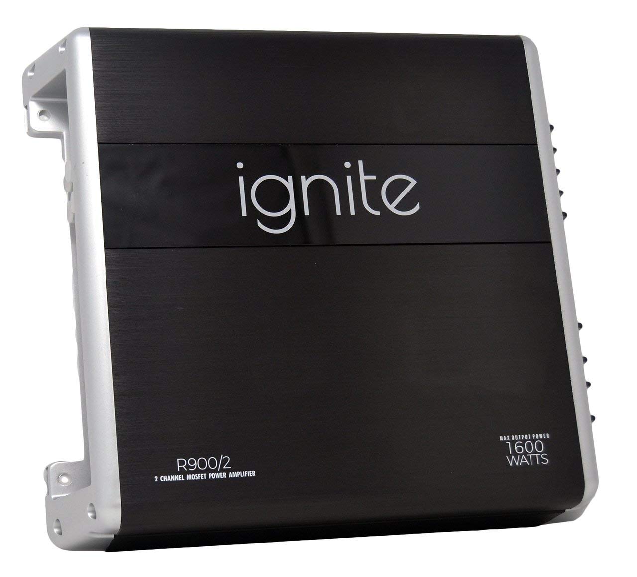 Ignite Ignite Audio 2 Channel Class A/B Car Amplifier 1800 Watts Peak ...