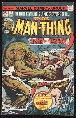 Amazon.com: Man-Thing, v1 #16. Apr 1975 [Comic Book]: Marvel (Comic): Books