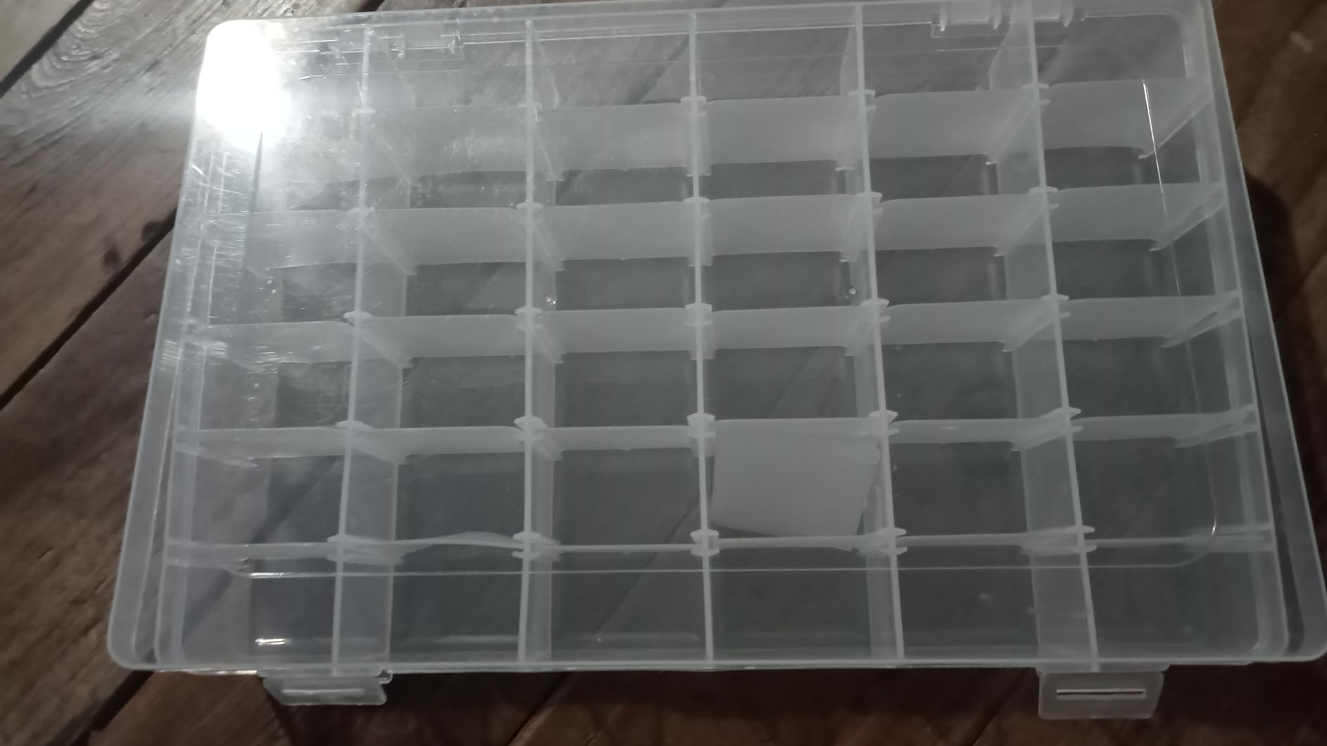 THE SR BRAND Sr 36 Grid Cells Multipurpose Clear Transparent Plastic ...