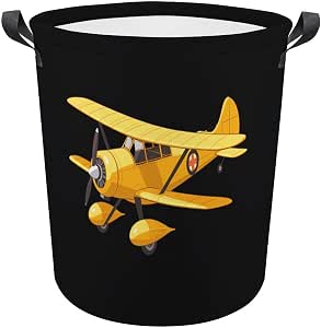 Amazon.com: Airplane Propeller Laundry Hamper with Handles Collapsible ...